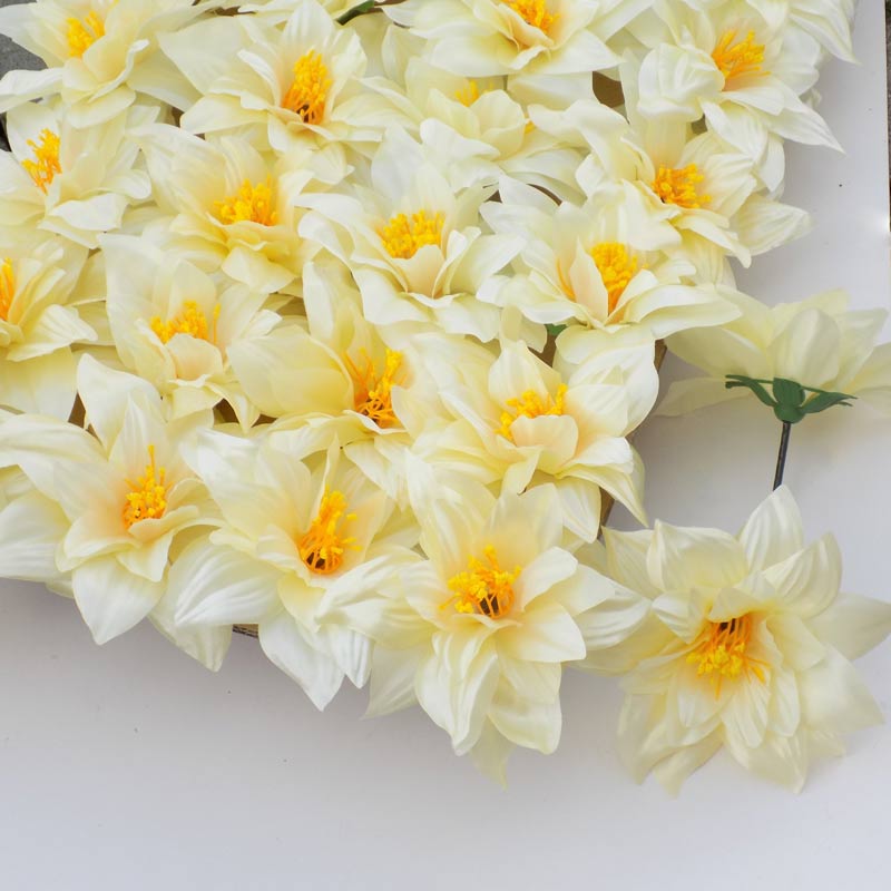 Capete flori ,,CRIN REGAL" 30buc/set - Crem • Ambalaje & Accesorii Florale